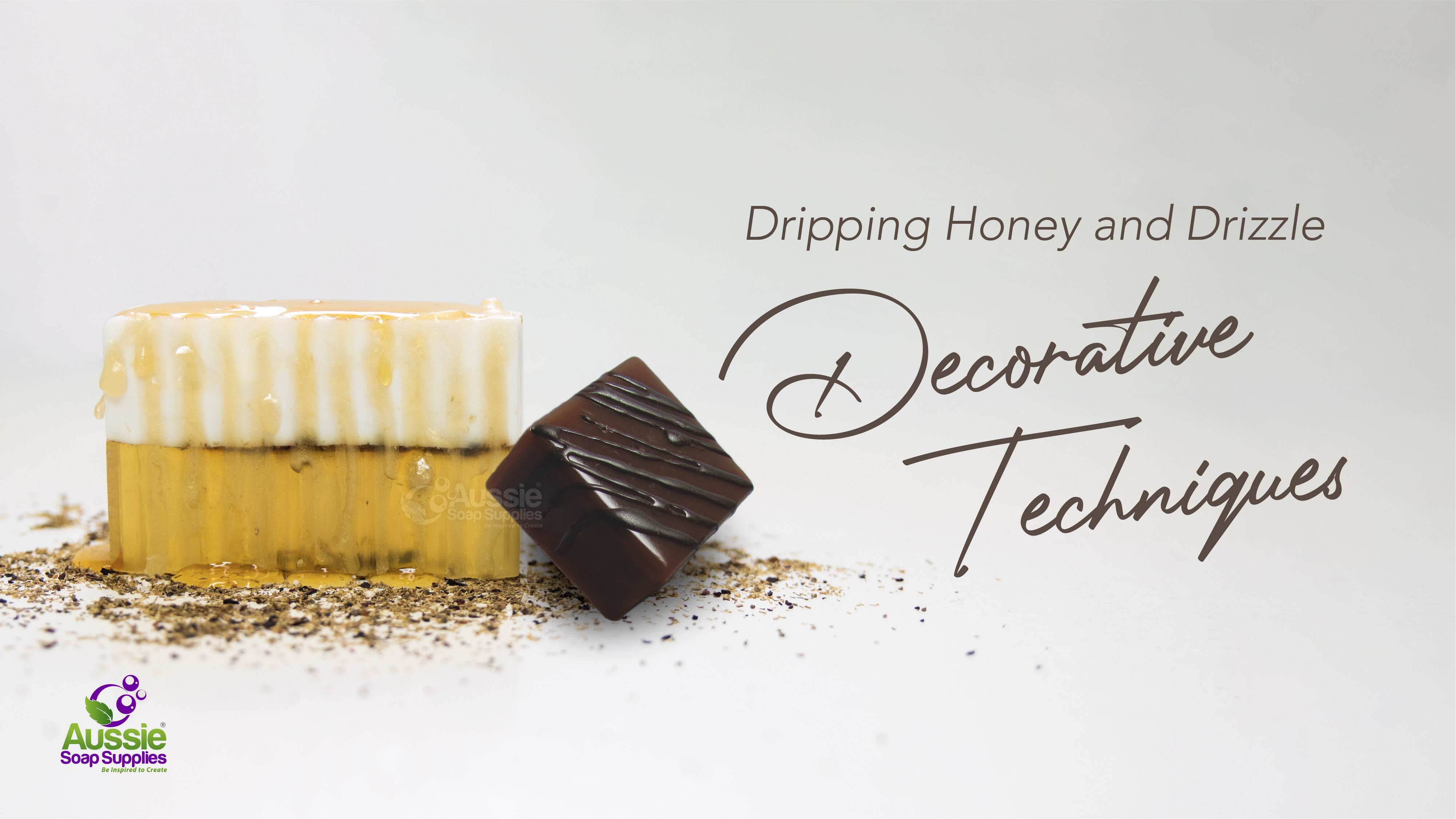 Dripping Honey and Drizzle Decorative Techniques | Aussie Soap Supplies ...